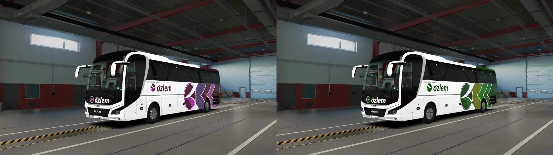 2023 MAN Lion’s Coach Cankiri Ozlem Skinpack v1.0 ETS2 - Euro Truck ...